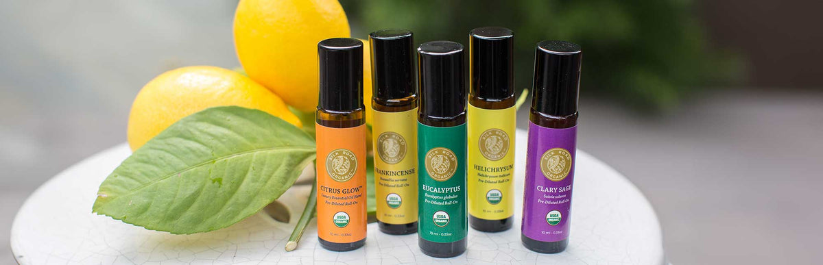 Organic Essential Oil Roll-ons | Red Silk Essentials® - Silk Road Organic®
